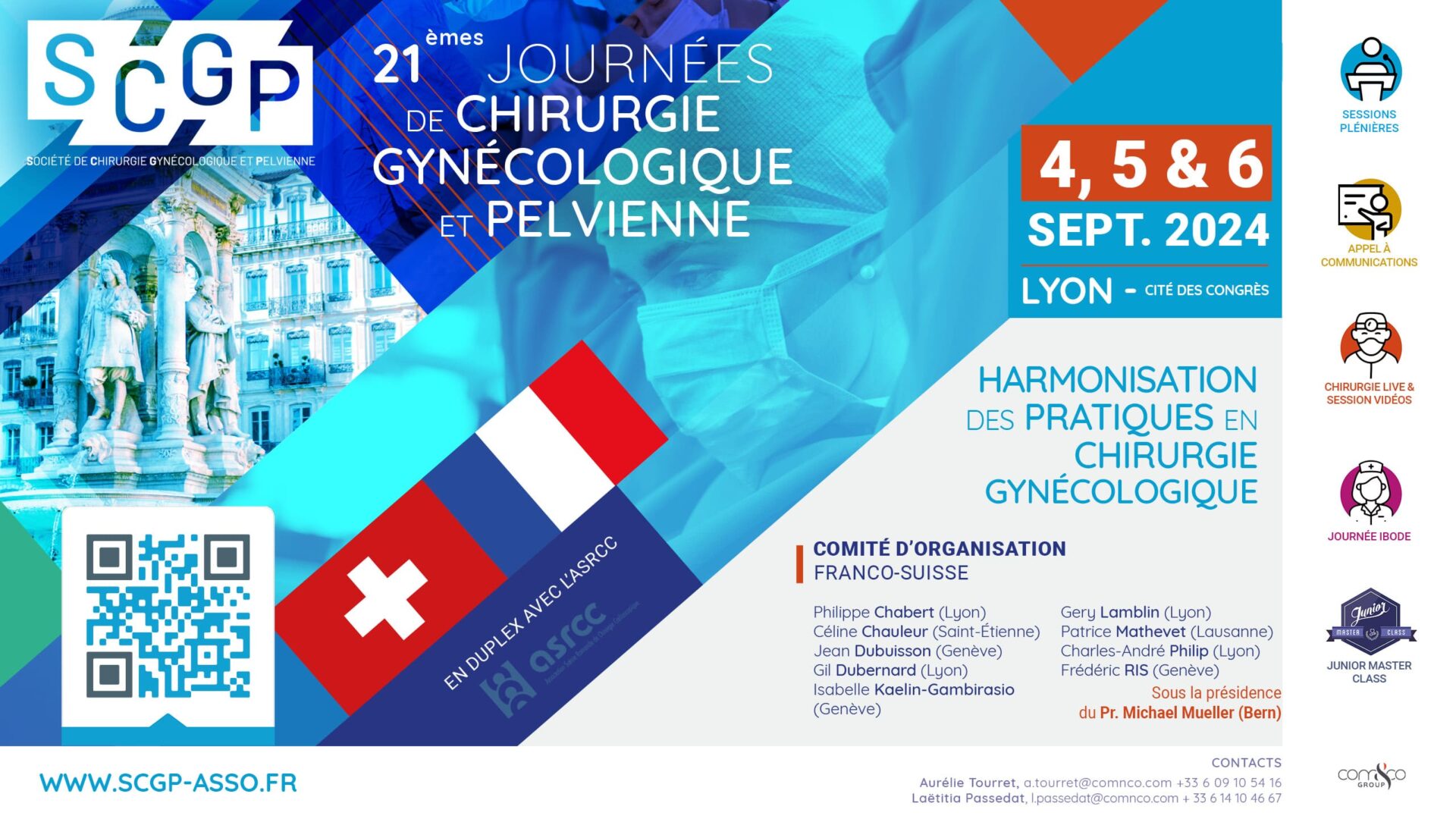 Kit Communication 2024 - Société de Chirurgie Gynécologique et Pelvienne - SCGP